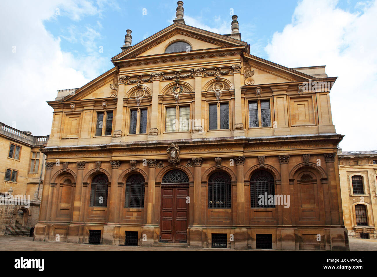 The Sheldonian Theatre in Oxford, England Stock Photo - Alamy