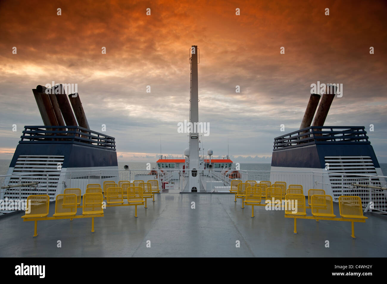 Northlink Ferry MV Hrossey enroute to Shetland from Aberdeen SCO 7311 ...