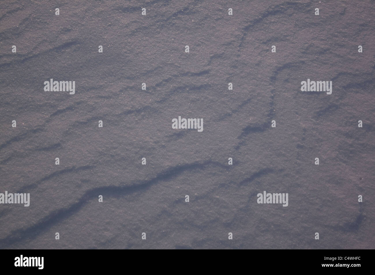 A snowy winter morning plain - countryside snow outdoor scene freezing ...