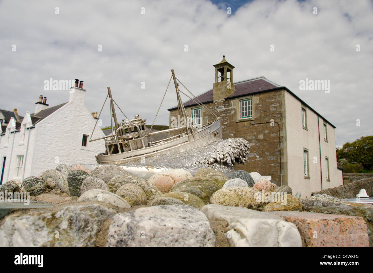 Scotland, Shetland Islands, Mainland, Scalloway (near Lerwick ...