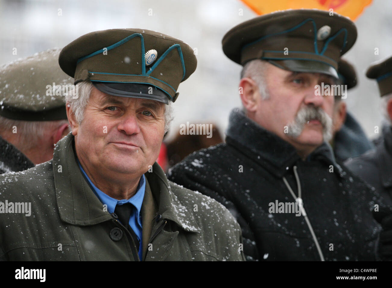 Upa veterans in lviv ukraine hi-res stock photography and images - Alamy