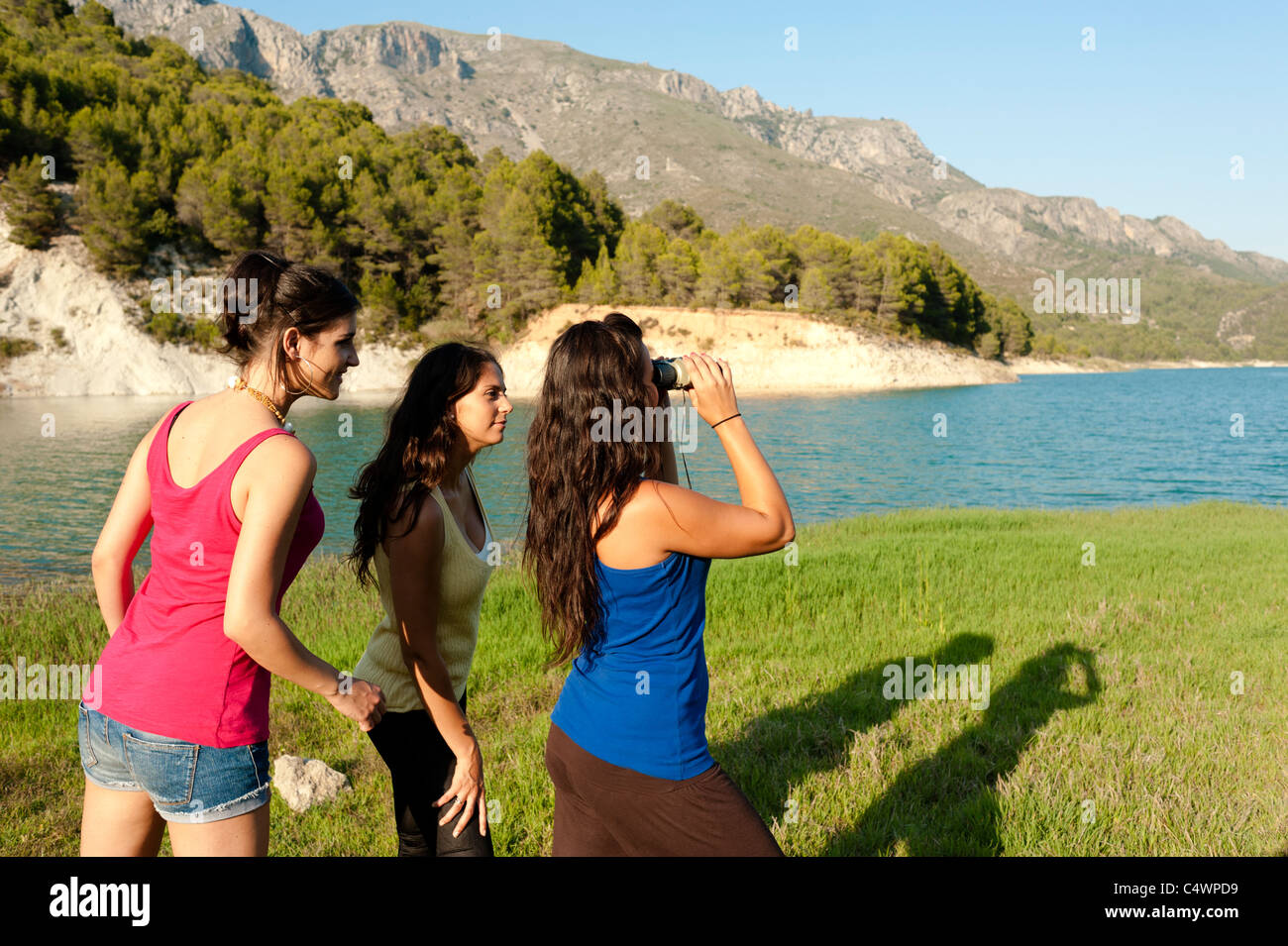 Beautiful nature and an outlook to a brilliant future Stock Photo - Alamy