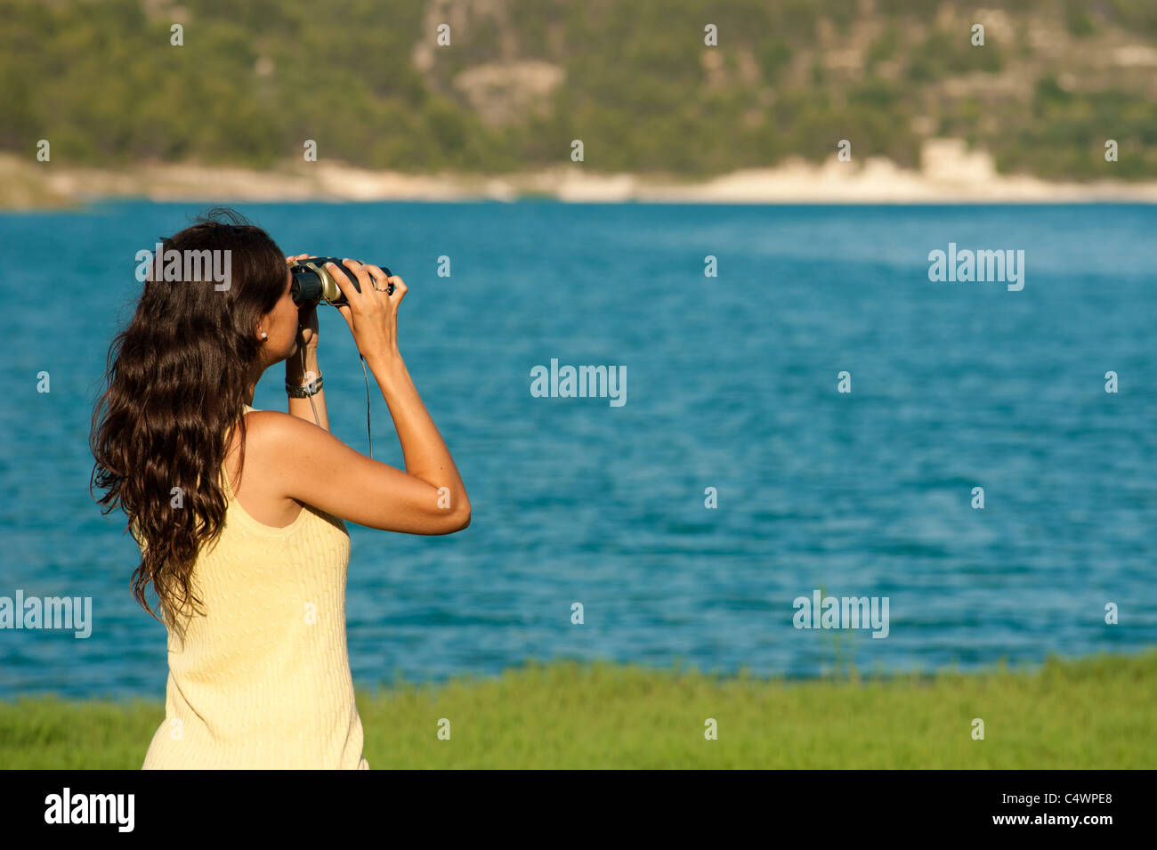Beautiful nature and an outlook to a brilliant future Stock Photo - Alamy