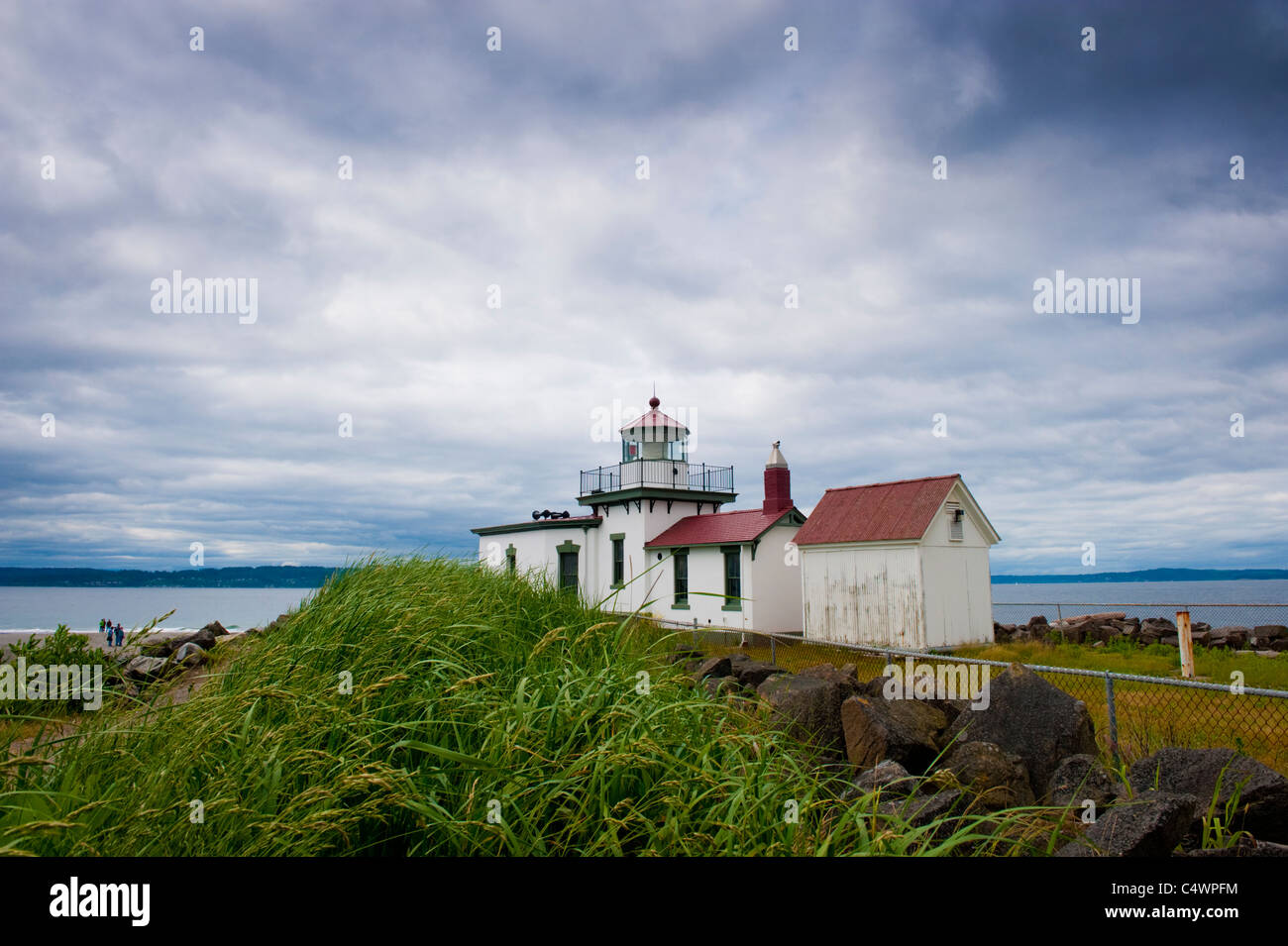 The West Point Light, also known as the Discovery Park Lighthouse, is a ...