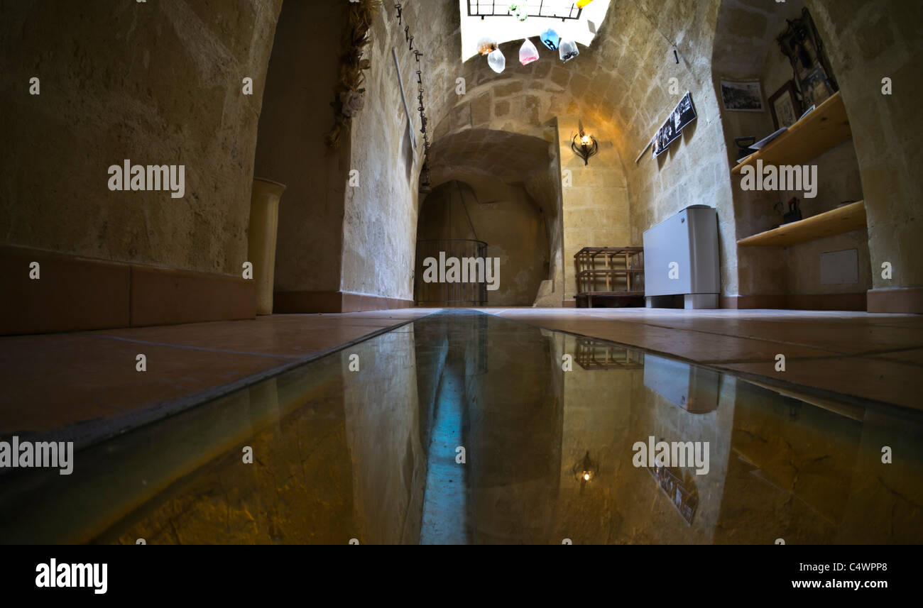 Sassi of Matera. House of water - museum of cisterns and waterworks ...