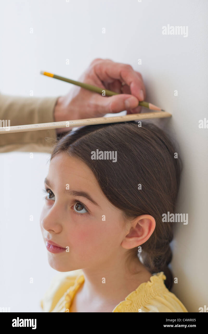 Child measured wall hi-res stock photography and images - Alamy