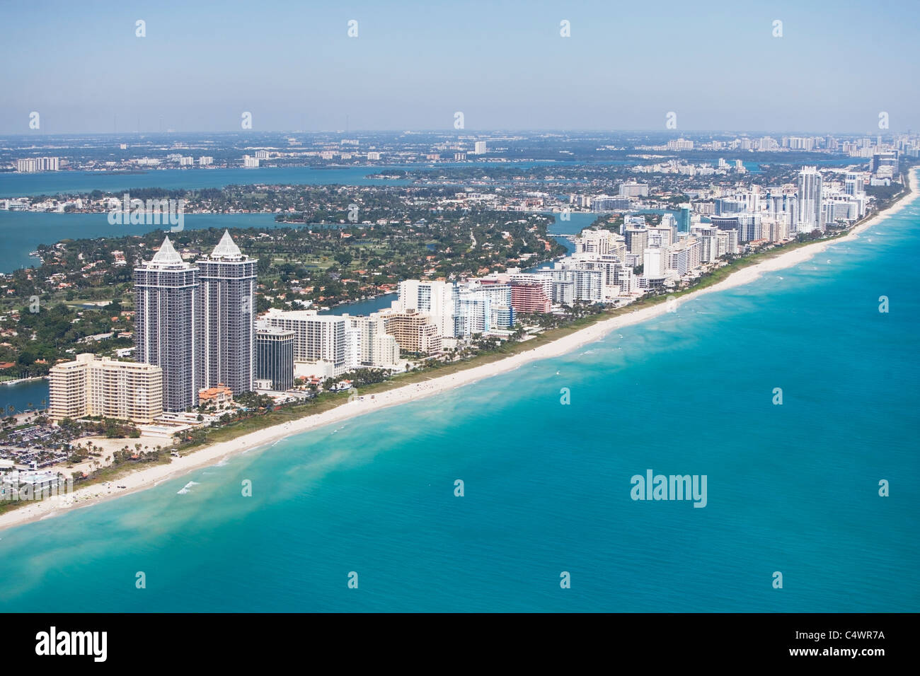 Miami skyline daytime hi-res stock photography and images - Alamy