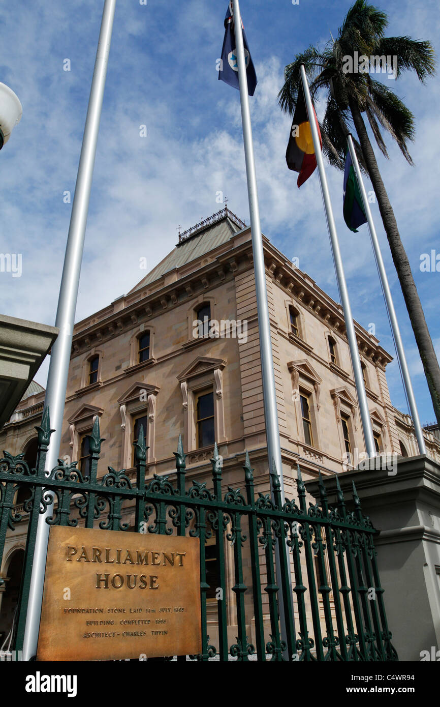 Queensland Parliament House in Brisbane, Australia Stock Photo - Alamy