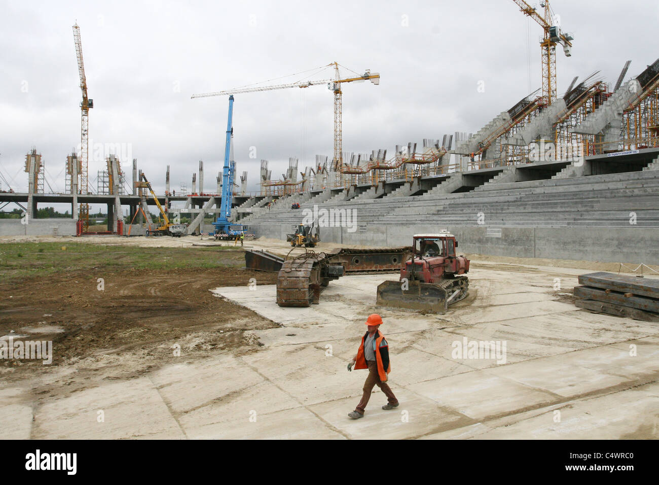 Stadium construction hi-res stock photography and images - Alamy