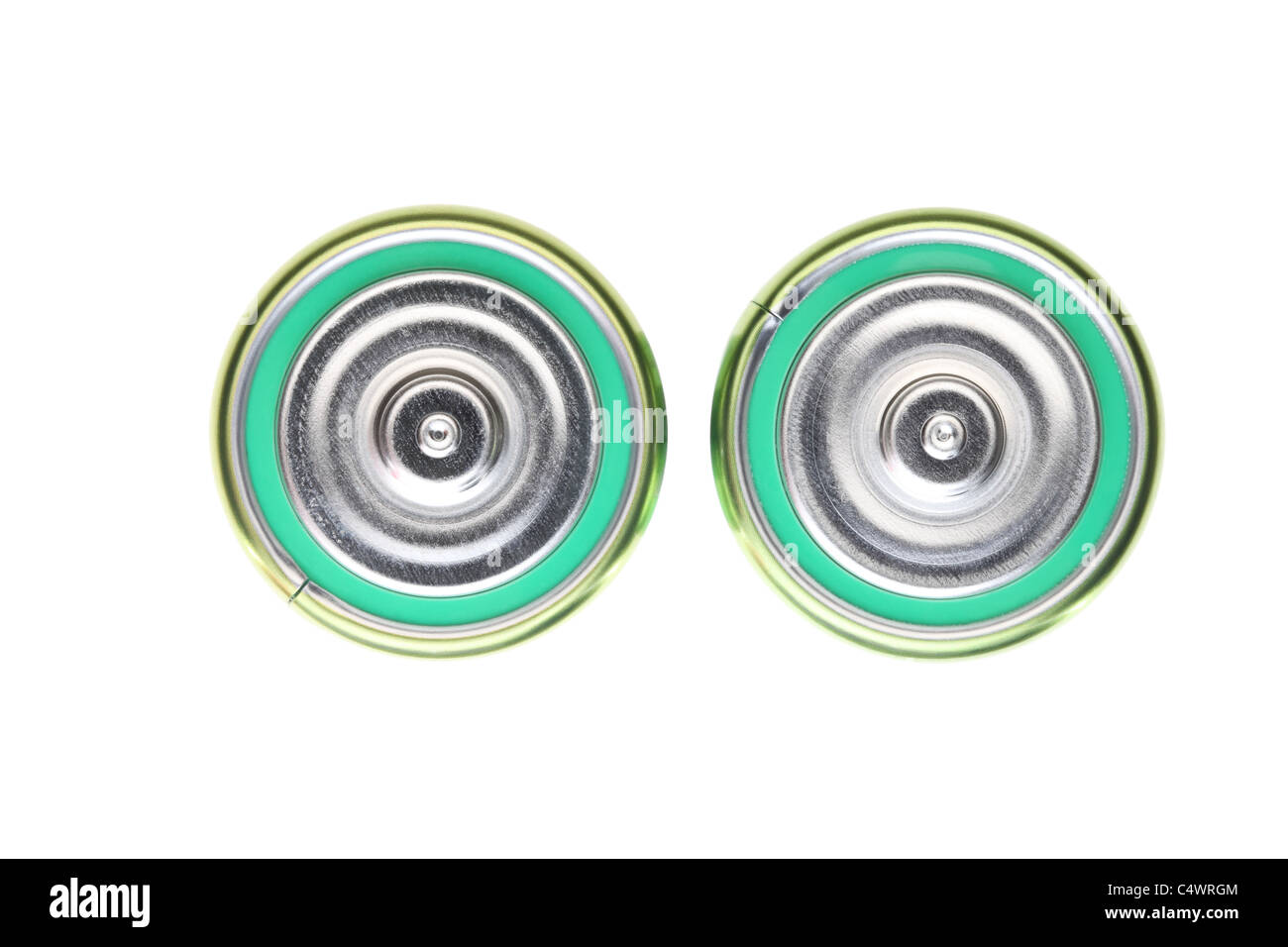 Battery isolated on white background Stock Photo - Alamy