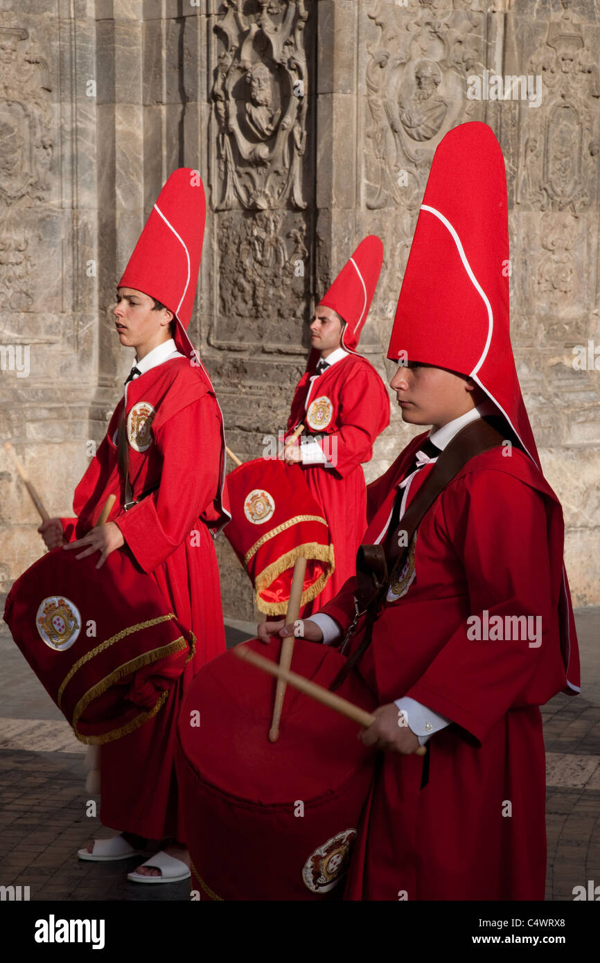 Easter and Holy Week Celebrations outside Murcia Cathedral Church ...