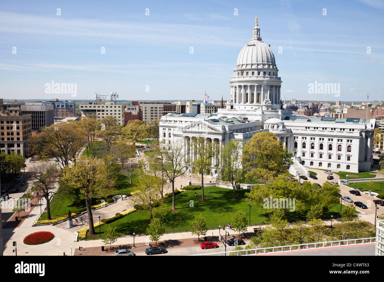 USA,Wisconsin,Madison,State Capitol Building Stock Photo - Alamy