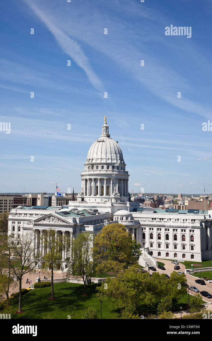 USA,Wisconsin,Madison,State Capitol Building Stock Photo - Alamy