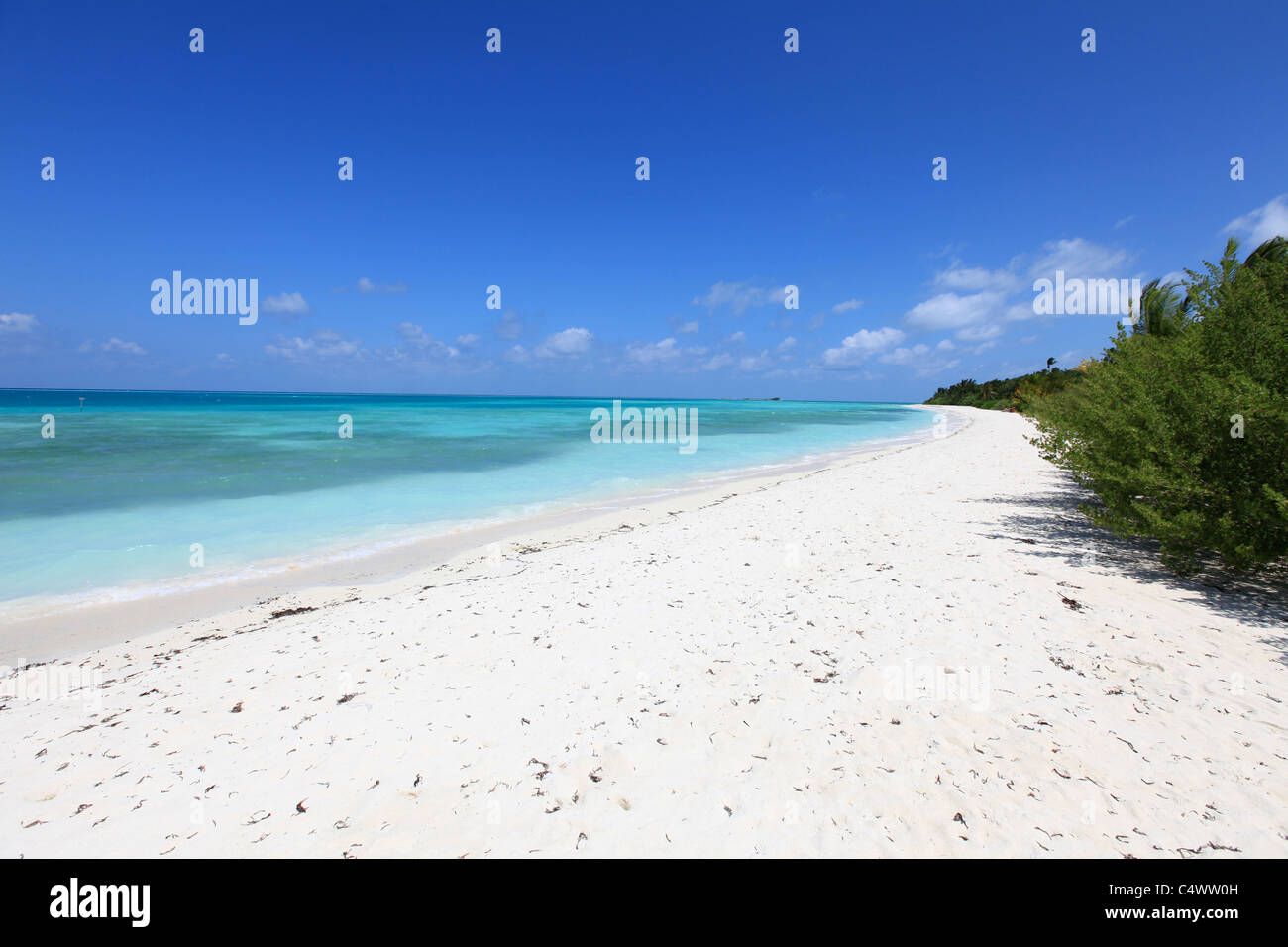 Deserted tropical beach hi-res stock photography and images - Alamy