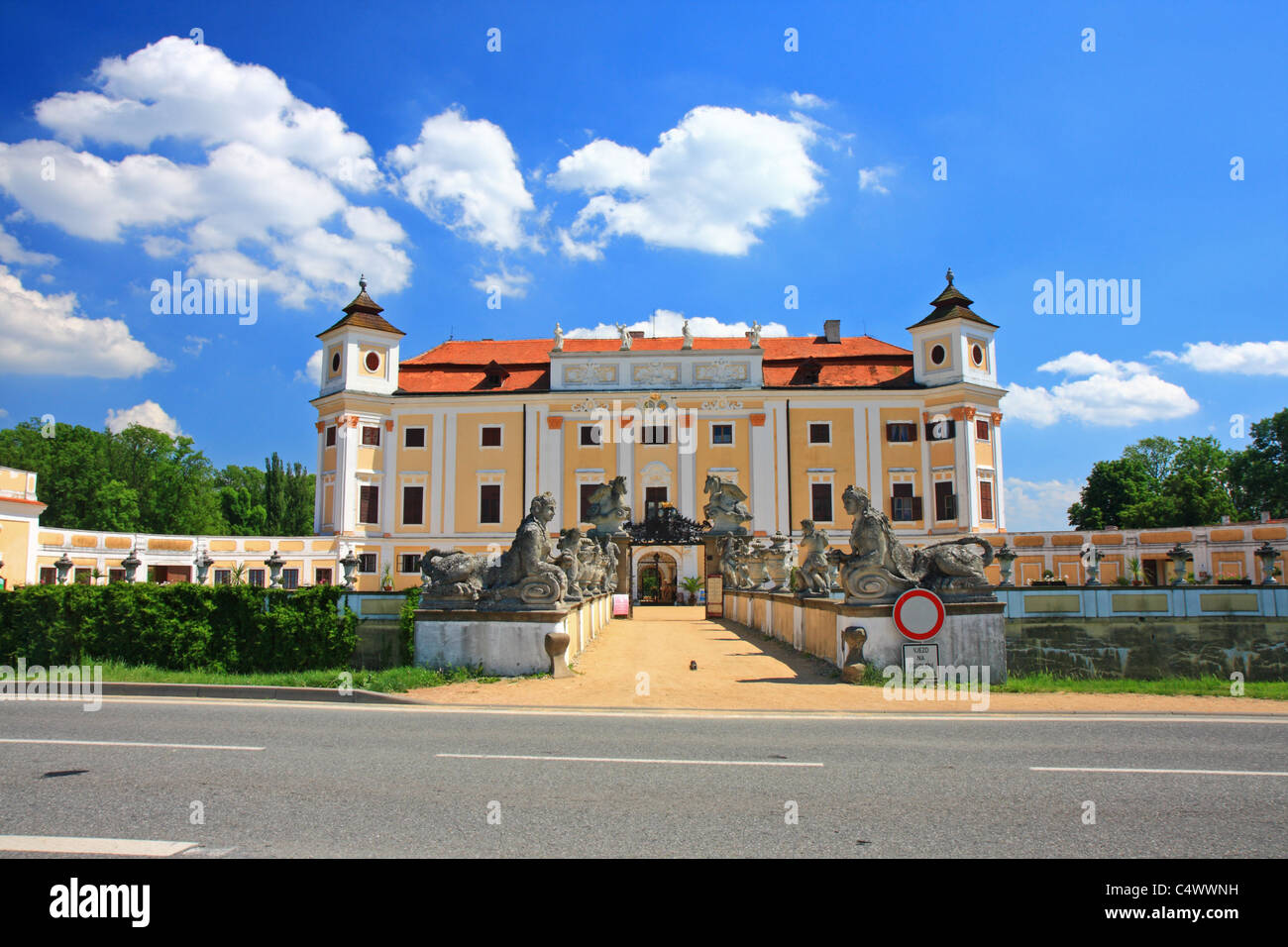 Milotice castle, Czech Republic Stock Photo - Alamy