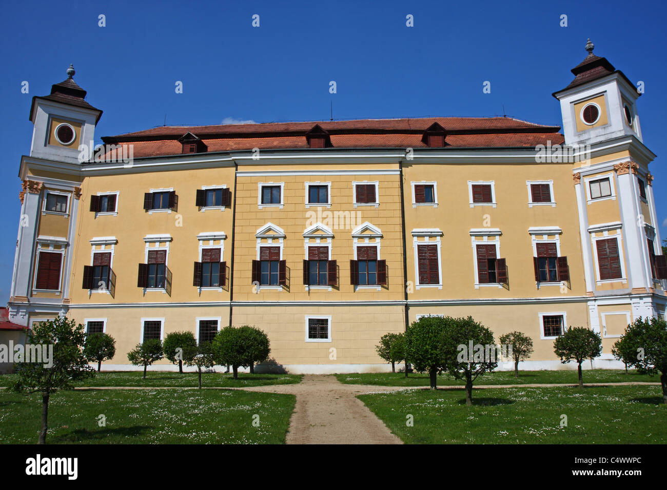 Milotice castle, Czech Republic Stock Photo - Alamy