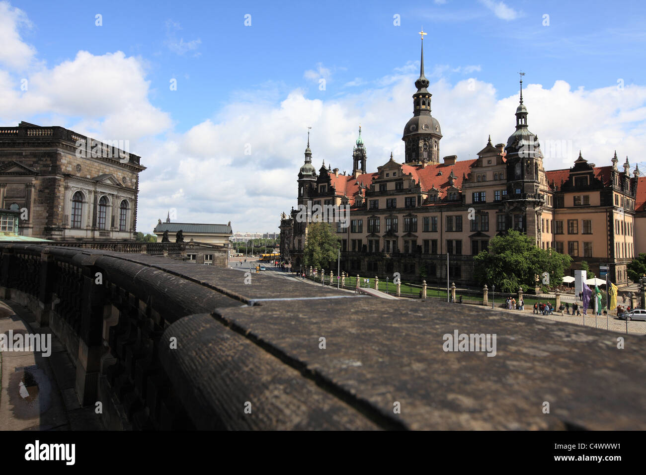Dresden city centre Castle Stock Photo - Alamy