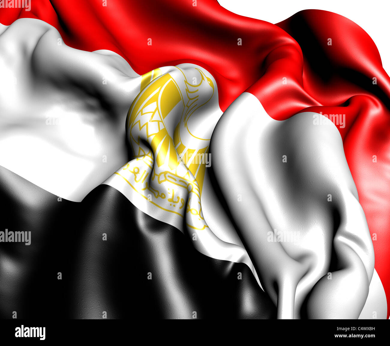 White egypt flag hi-res stock photography and images - Alamy