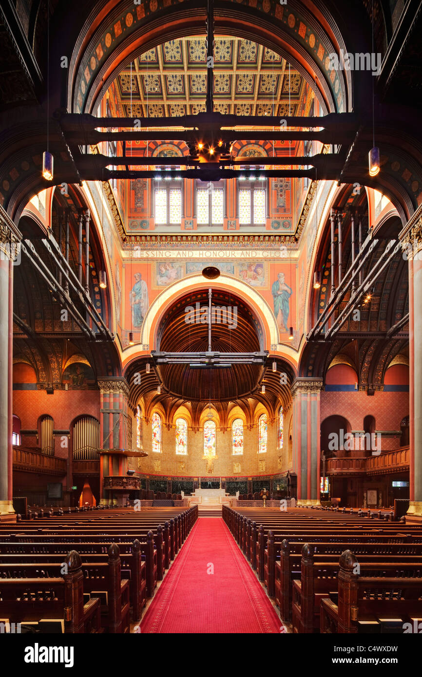Boston trinity church interior hi-res stock photography and images - Alamy