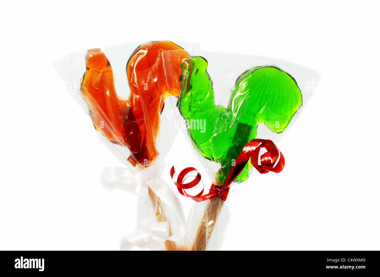 traditional Ukrainian candy in the shape of cockerel Stock Photo - Alamy