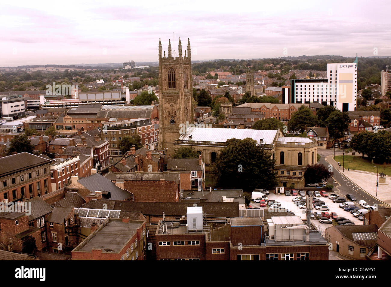 Derby cathedral hi-res stock photography and images - Alamy