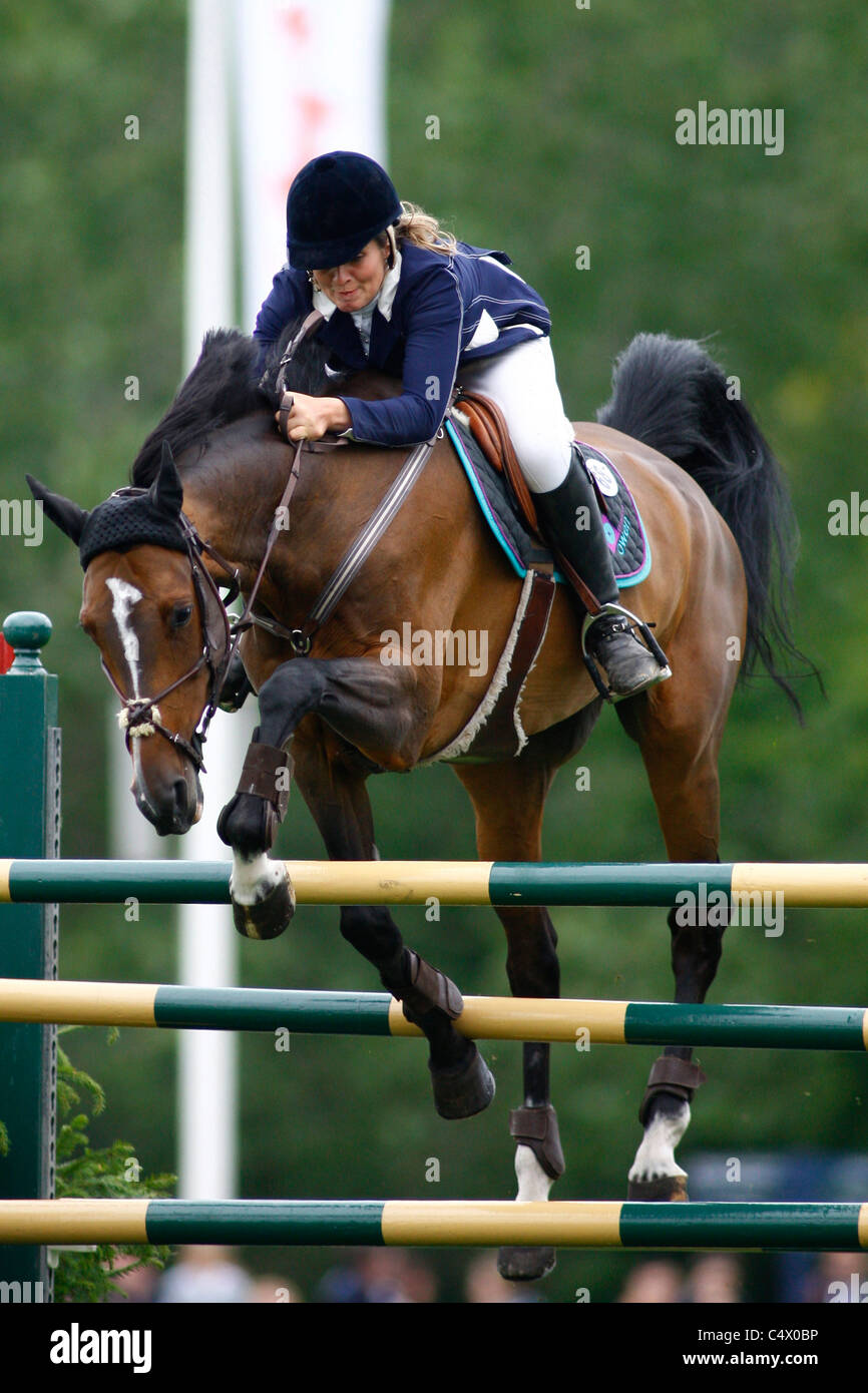 Equestrian: The 2011 British Jumping Derby meeting, at the All England ...