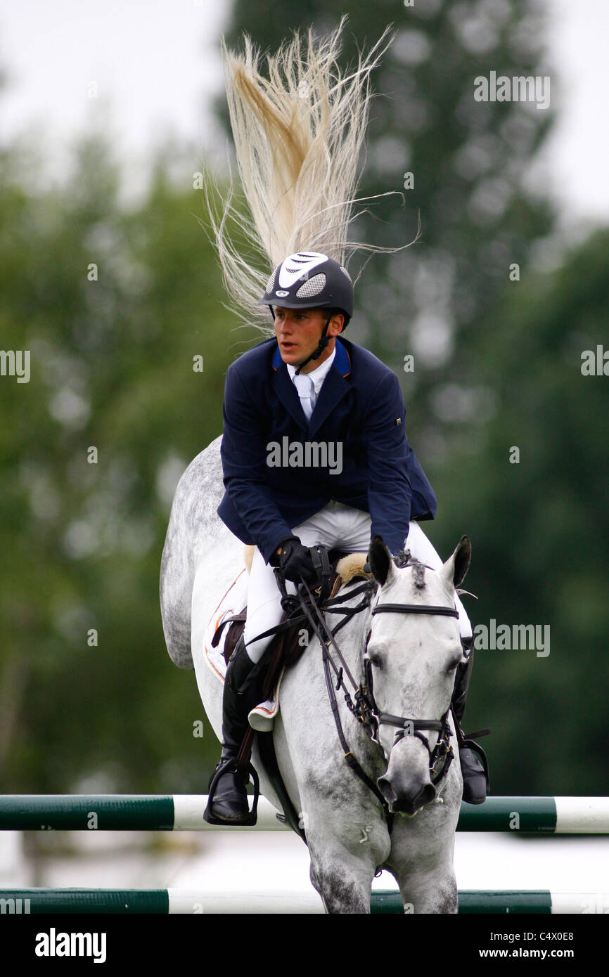 Equestrian: The 2011 British Jumping Derby meeting, at the All England ...