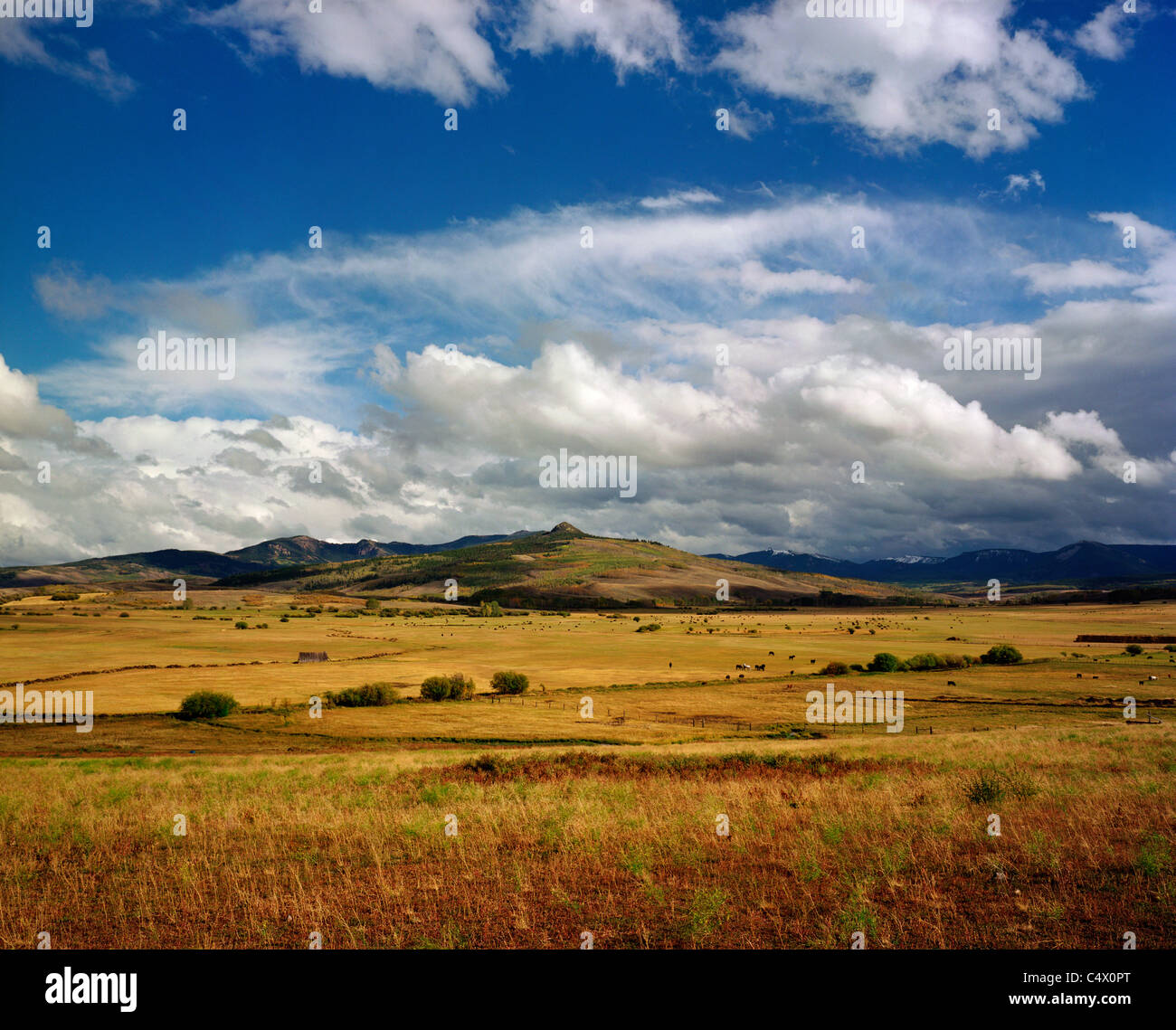 Spicer Peak, North Park, Colorado Stock Photo - Alamy