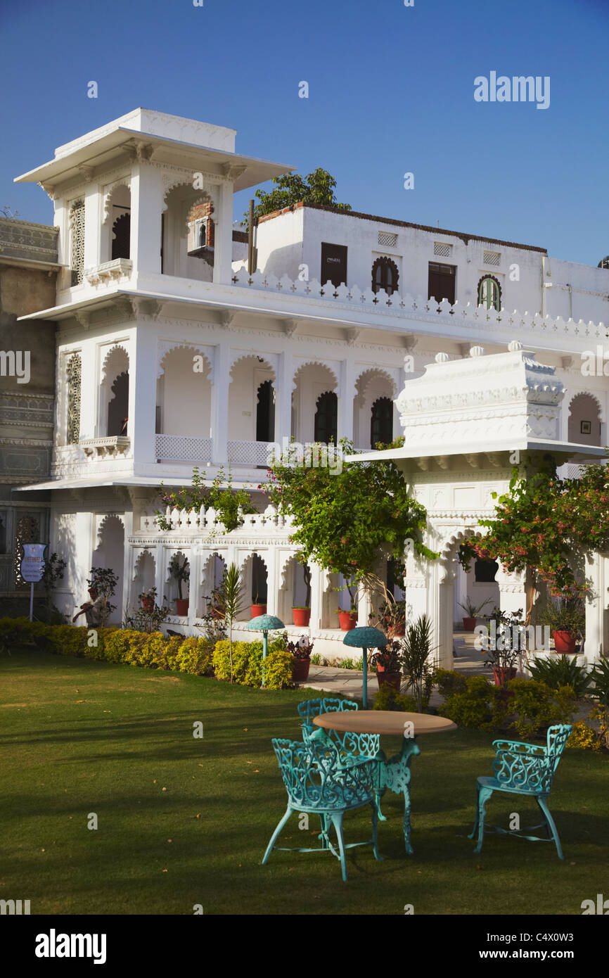 Amet Haveli on Hanuman Ghat, Udaipur, Rajasthan, India Stock Photo - Alamy