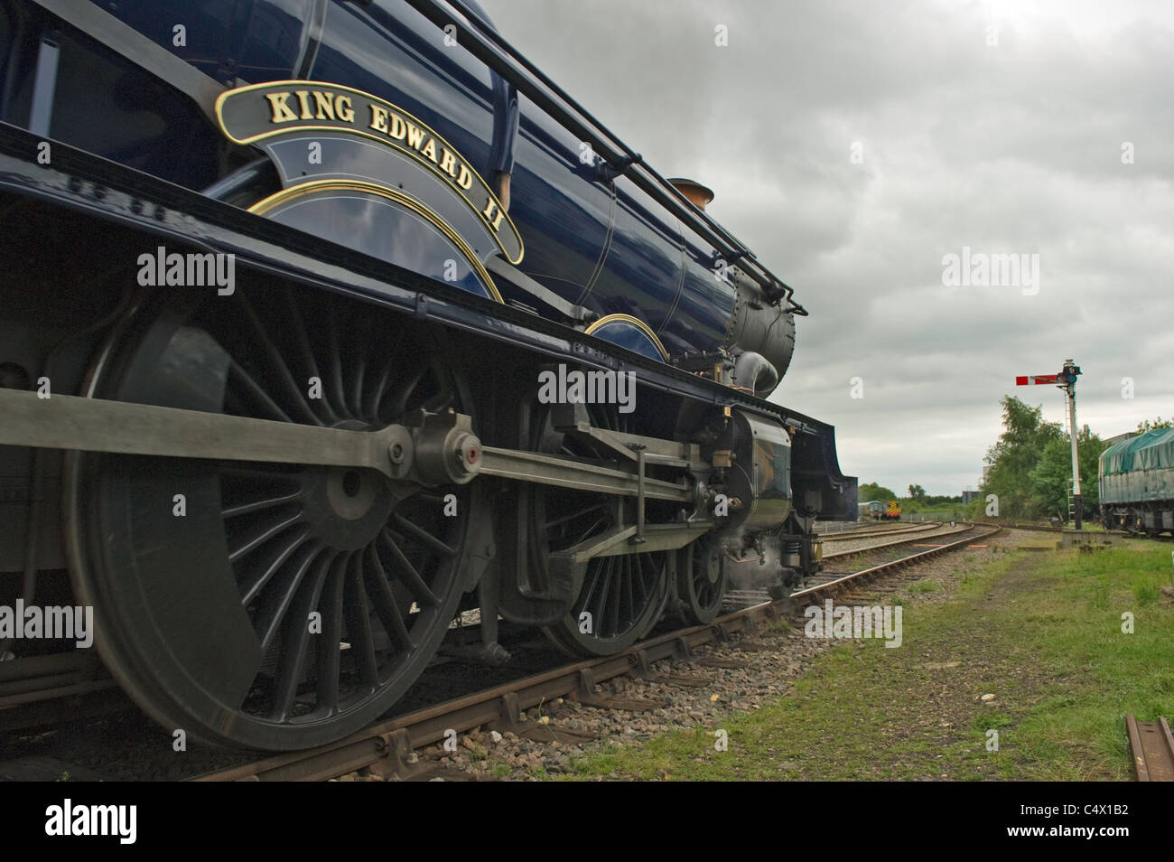 King edward ii locomotive hi-res stock photography and images - Alamy