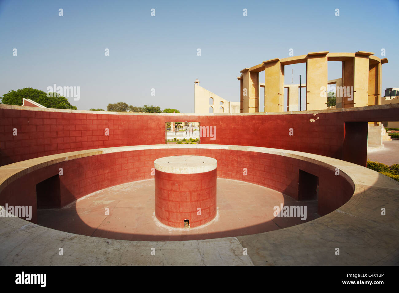 Astronomical instrument at Jantar Mantar (UNESCO World Heritage Site ...
