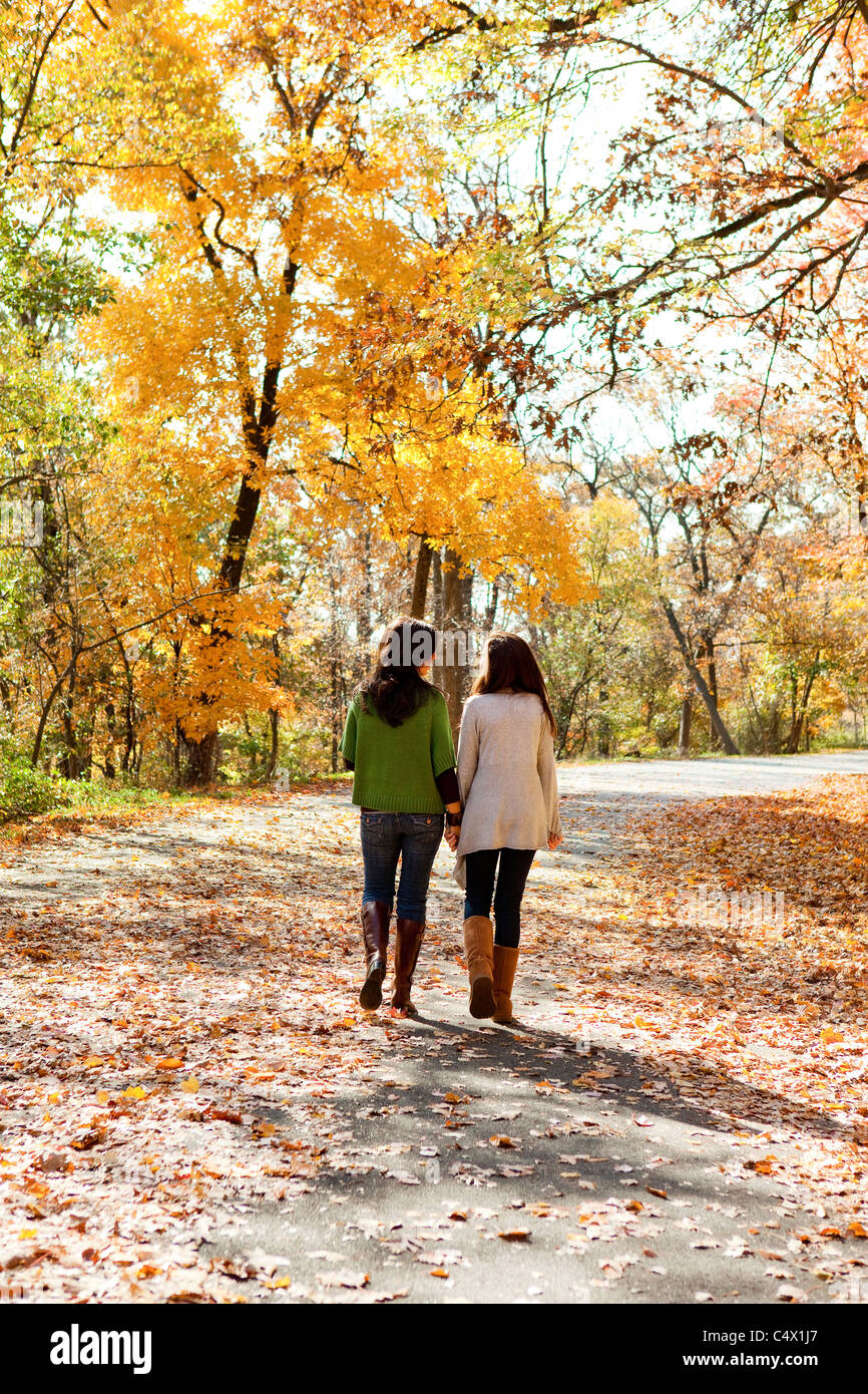 mother and daughter taking a stroll Stock Photo - Alamy