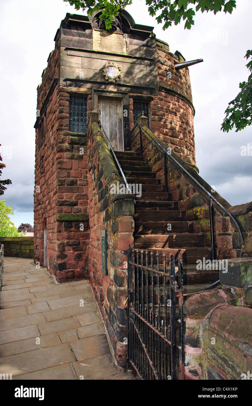 King Charles Tower on Old City Walls, Chester, Cheshire, England ...