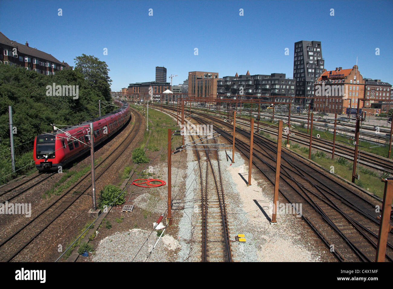 Copenhagen train system hi-res stock photography and images - Alamy