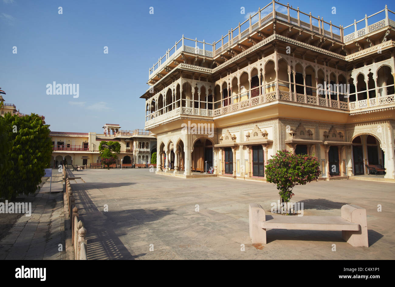 Mubarak Mahal (Welcome Palace), City Palace, Jaipur, Rajasthan, India ...