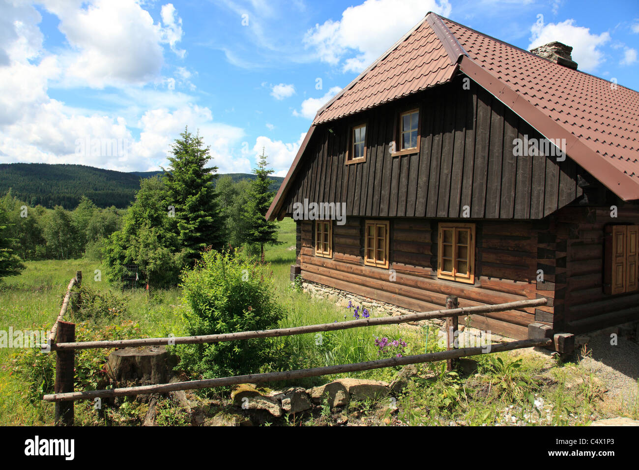Garden old german farmhouse hi-res stock photography and images - Alamy