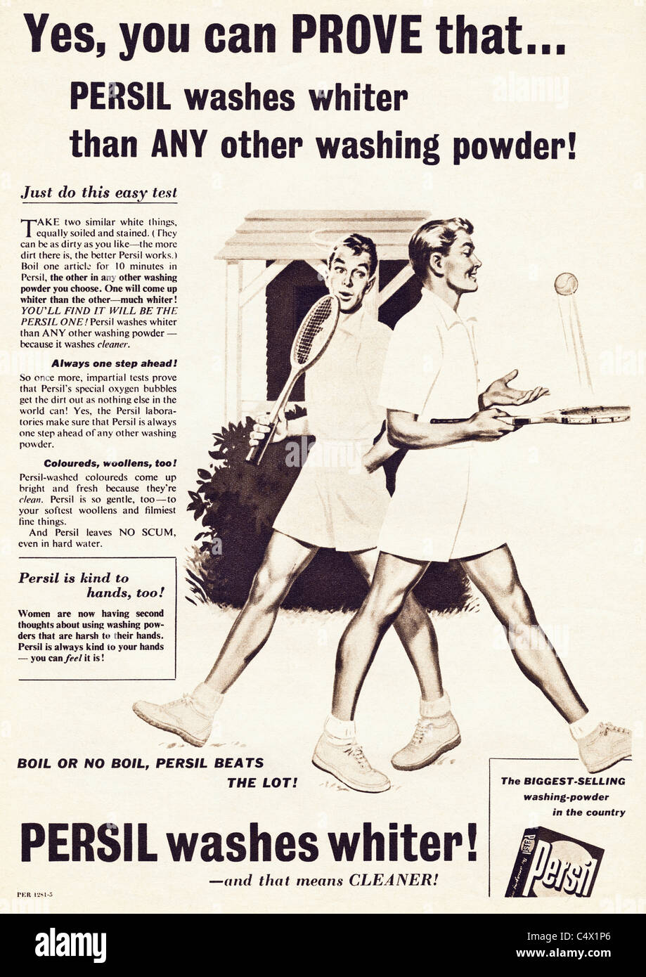 Persil advert hi-res stock photography and images - Alamy