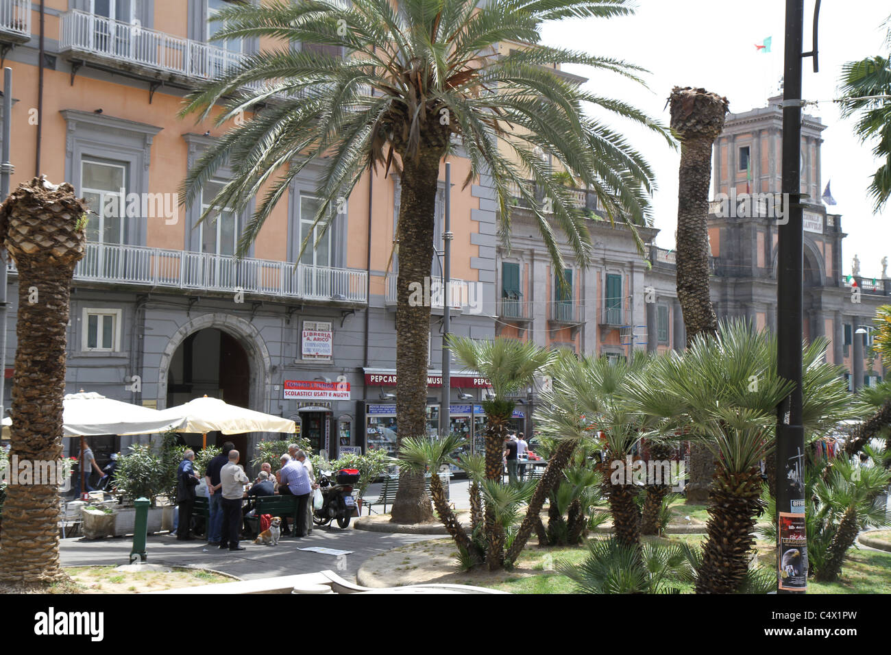 City center of Naples, Italy Stock Photo - Alamy