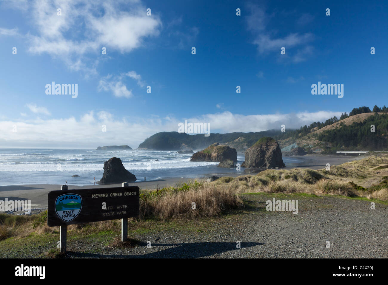 Oceanside oregon beach pacific ocean hi-res stock photography and ...