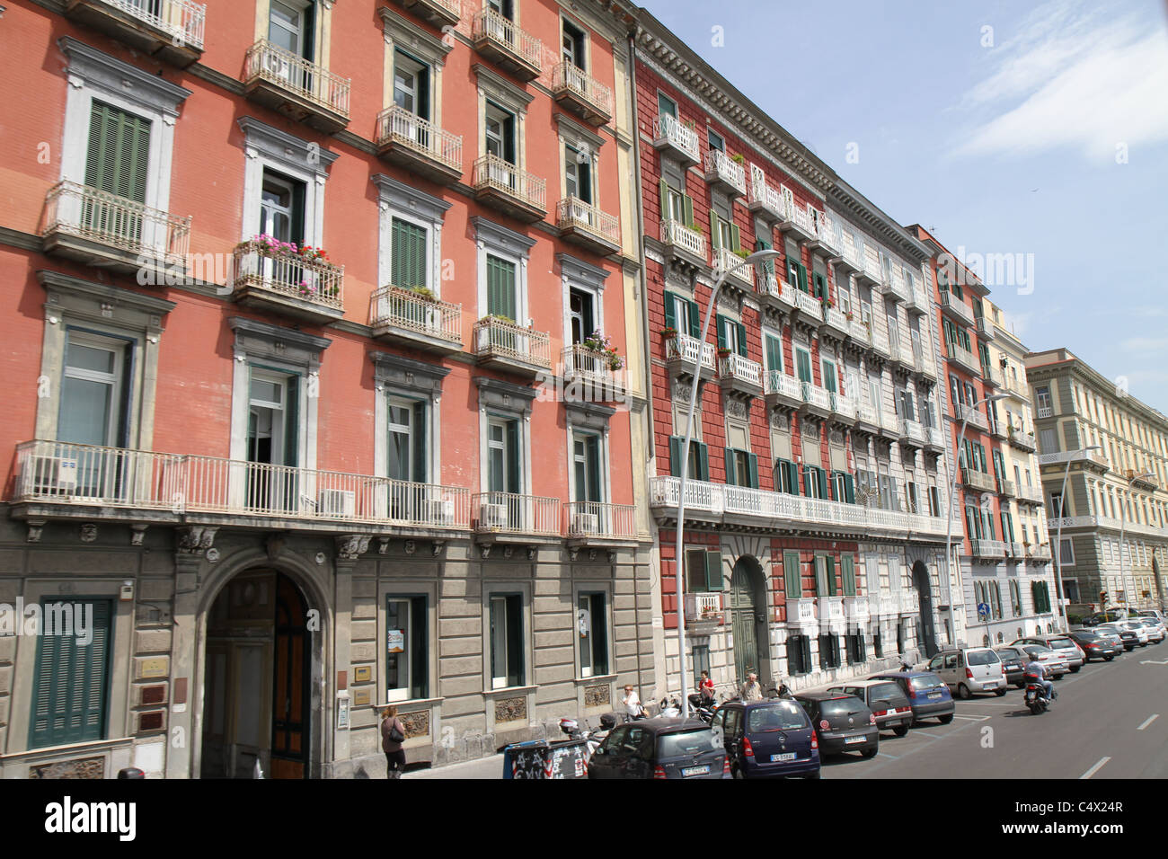 Architecture in Naples, Italy Stock Photo - Alamy
