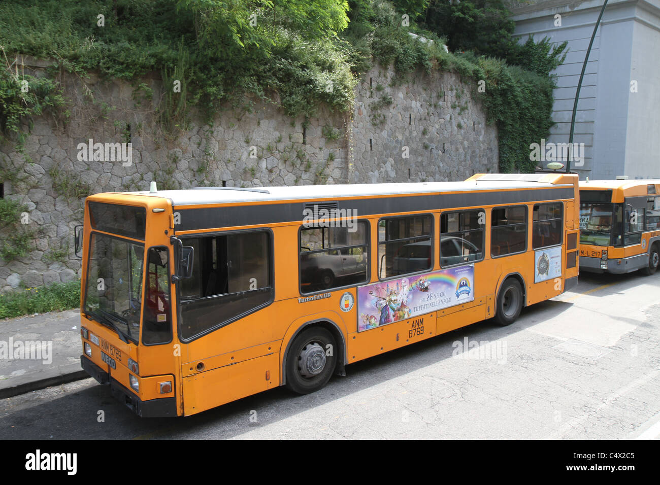Public transport in Naples, Italy Stock Photo - Alamy