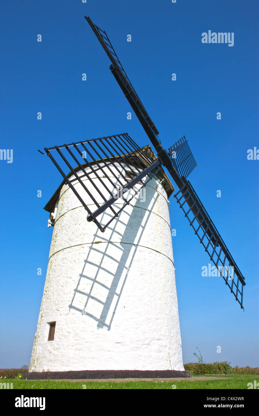 Ashton Windmill, Chapel Allerton, Axbridge, Somerset Stock Photo - Alamy