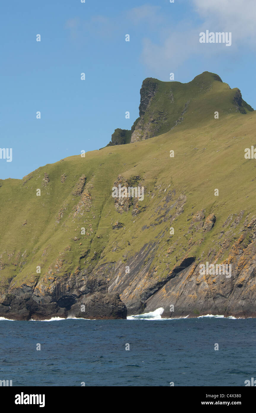 Scotland, St. Kilda Islands, Outer Hebrides. Island of Boreray, home to ...