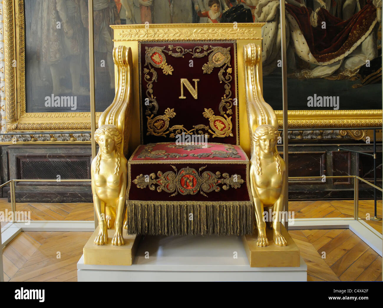 Napoleon Emperor Throne High Resolution Stock Photography and Images ...