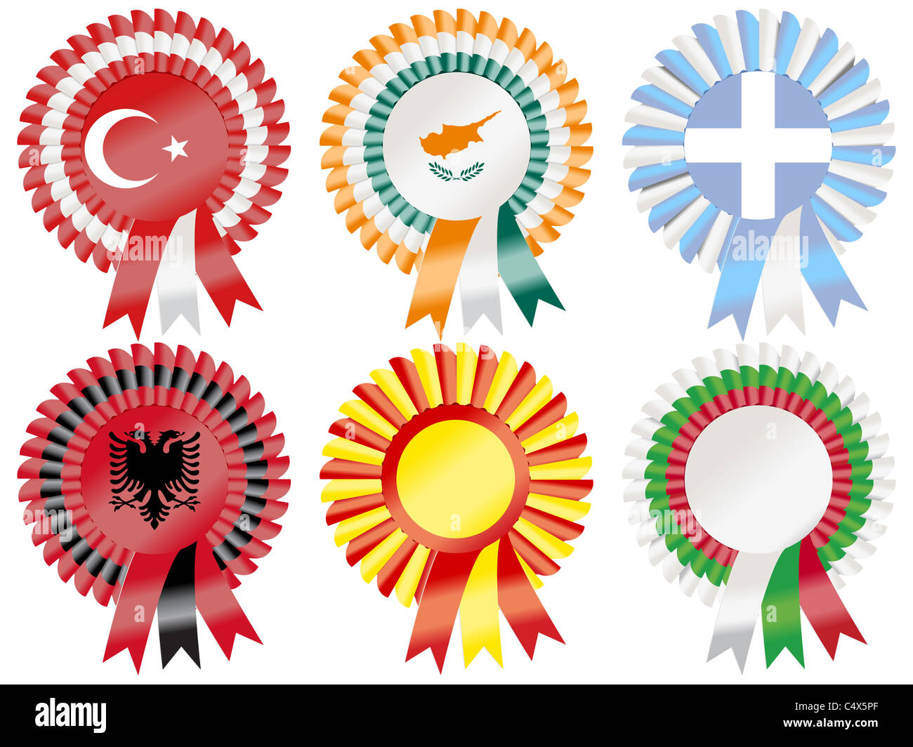 Country represent vector hi-res stock photography and images - Alamy