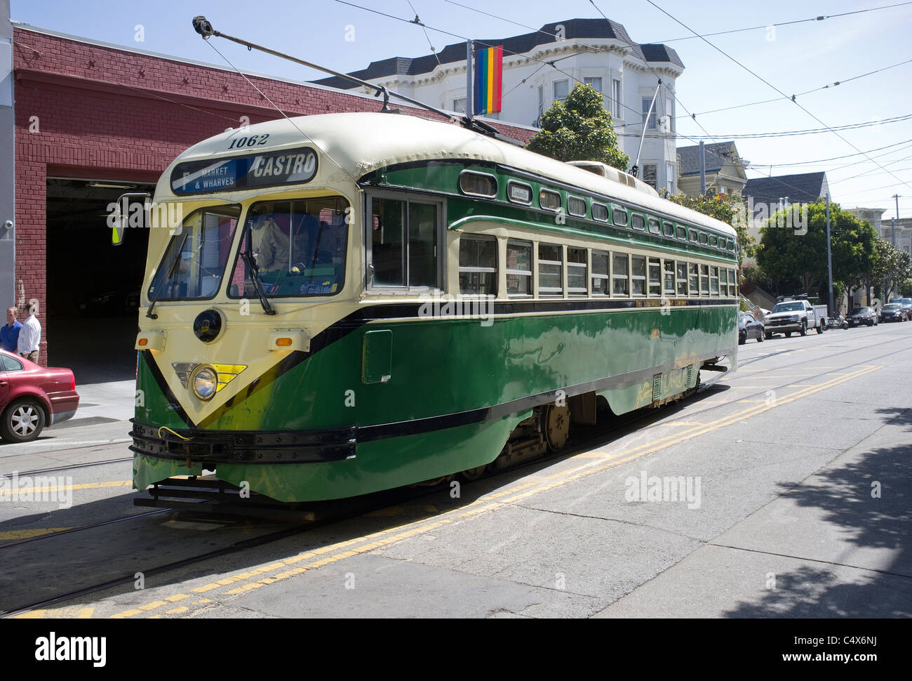 Louisville, Kentucky PCC Car No. 1062 in San Francisco - 1 Stock Photo ...
