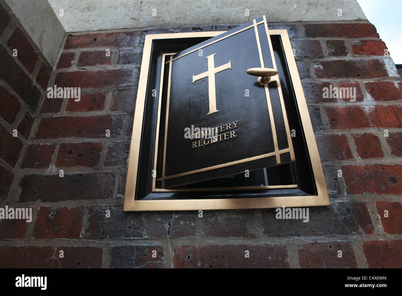 Cemetery register hi-res stock photography and images - Alamy
