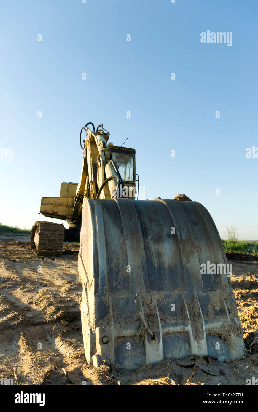 Bulldozer digger hi-res stock photography and images - Alamy