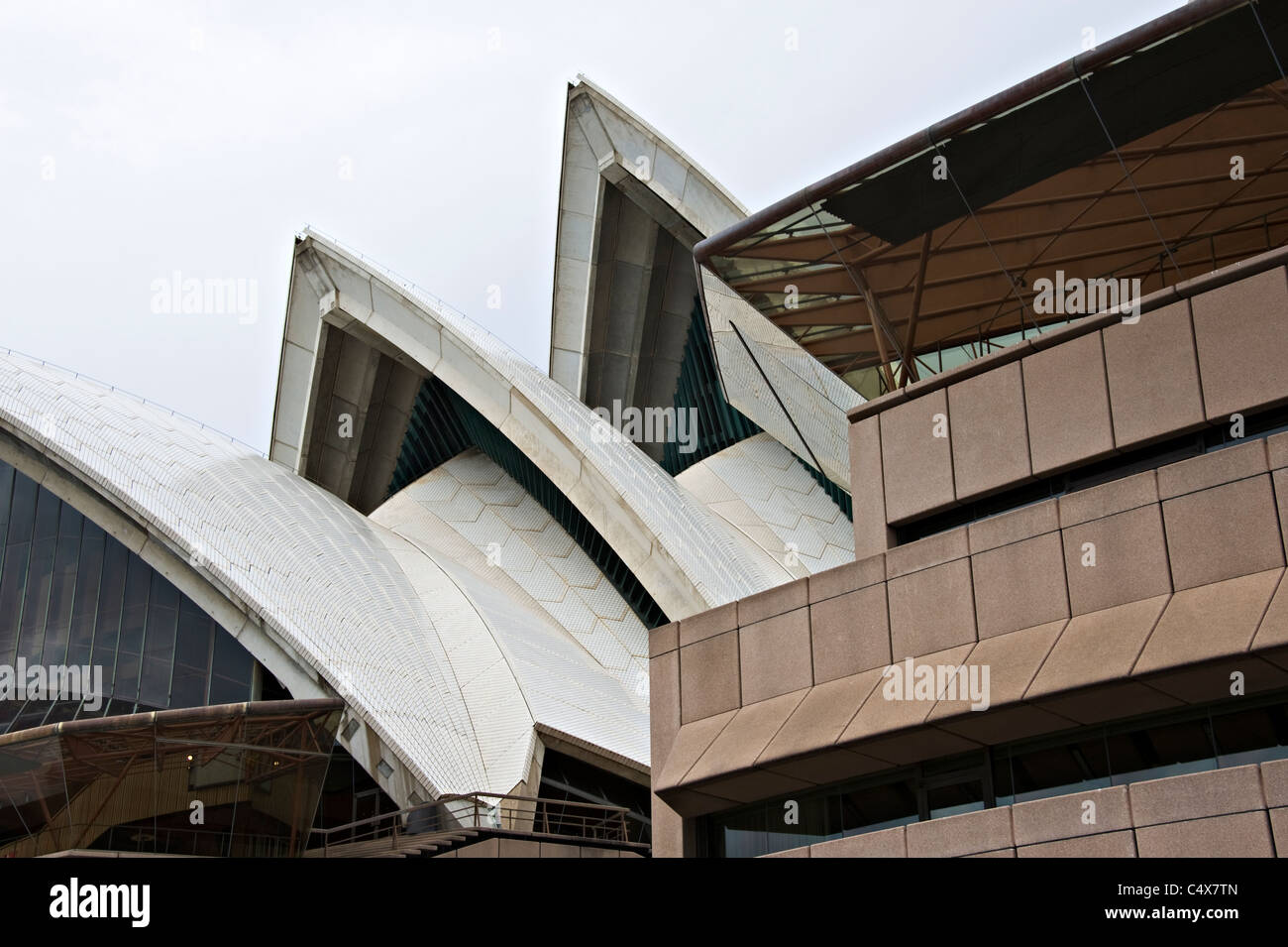 The Beautiful Architectural Curved Lines and Panels of The Sydney Opera ...