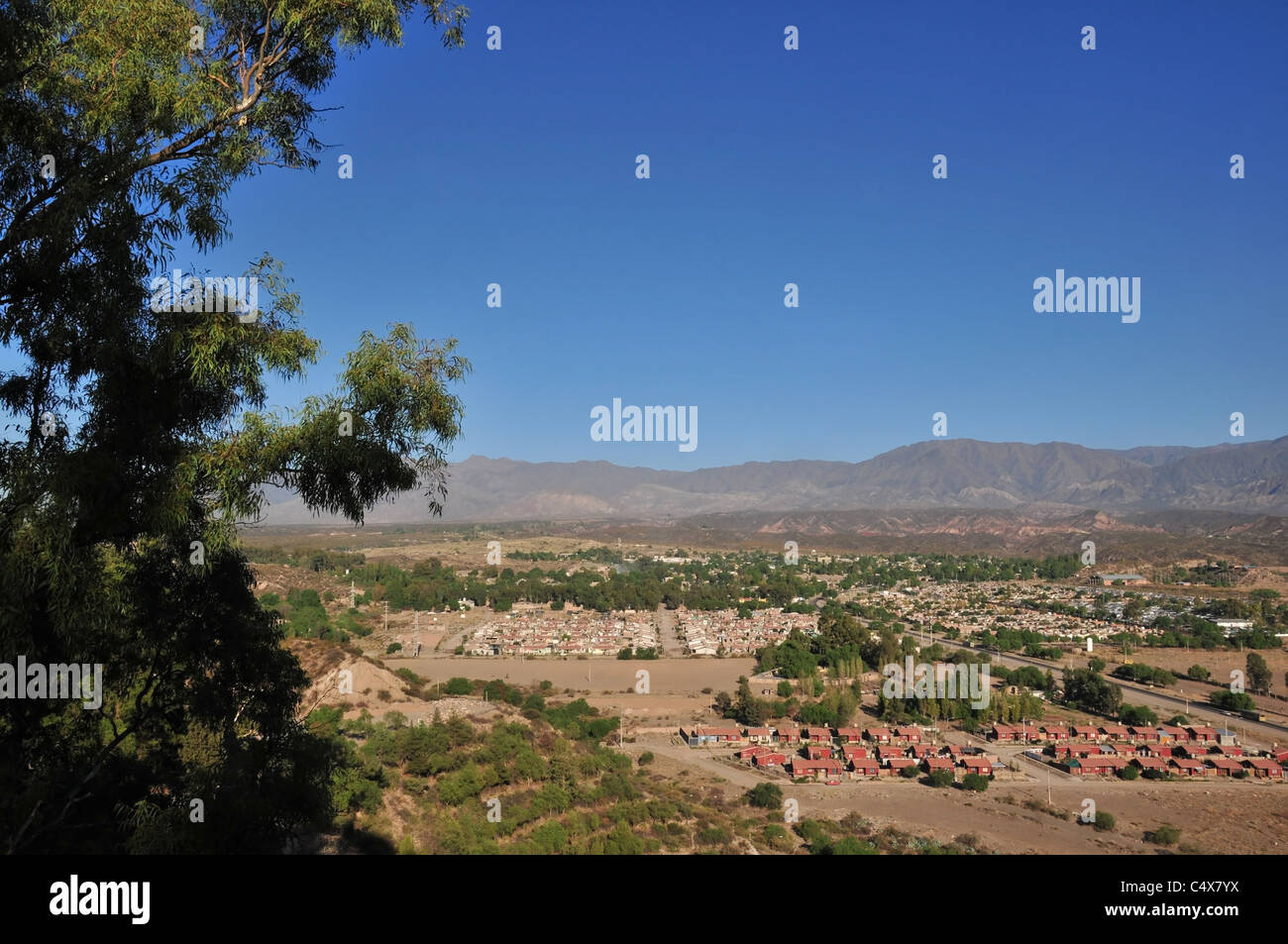 Mountains 1 ridge peaks andes mountains foothills left background view ...